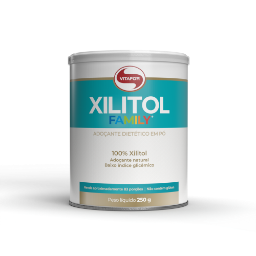 Xilitol Family (250g) - Vitafor - Corpo & Vida Suplementos Alimentares ...