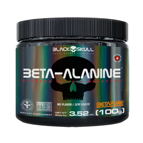 Beta-Alanine (100g) - Black Skull - Corpo & Vida Suplementos ...