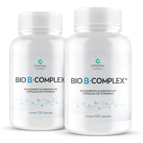 Kit 2unid Bio B Complex (120 Cáps.) - Central Nutrition - Corpo & Vida ...
