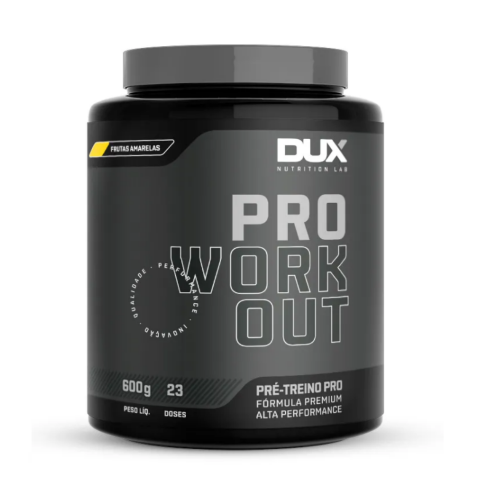 Pré Workout Pro (600g) - Dux Nutrition - Corpo & Vida Suplementos ...