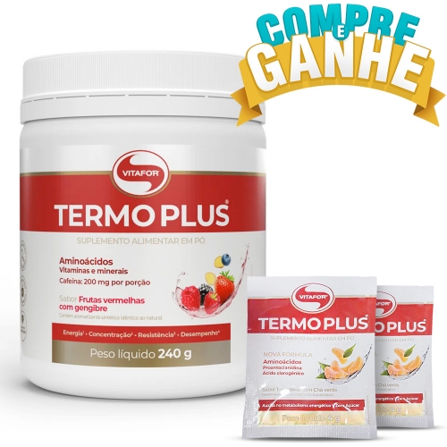 Compre Termo Plus (240g) - Vitafor e Ganhe 2 Sachês - Corpo & Vida ...