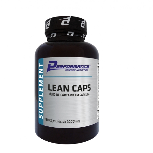 Lean Caps (Óleo de Cártamo) - Performance Nutrition - 180 Softgels ...